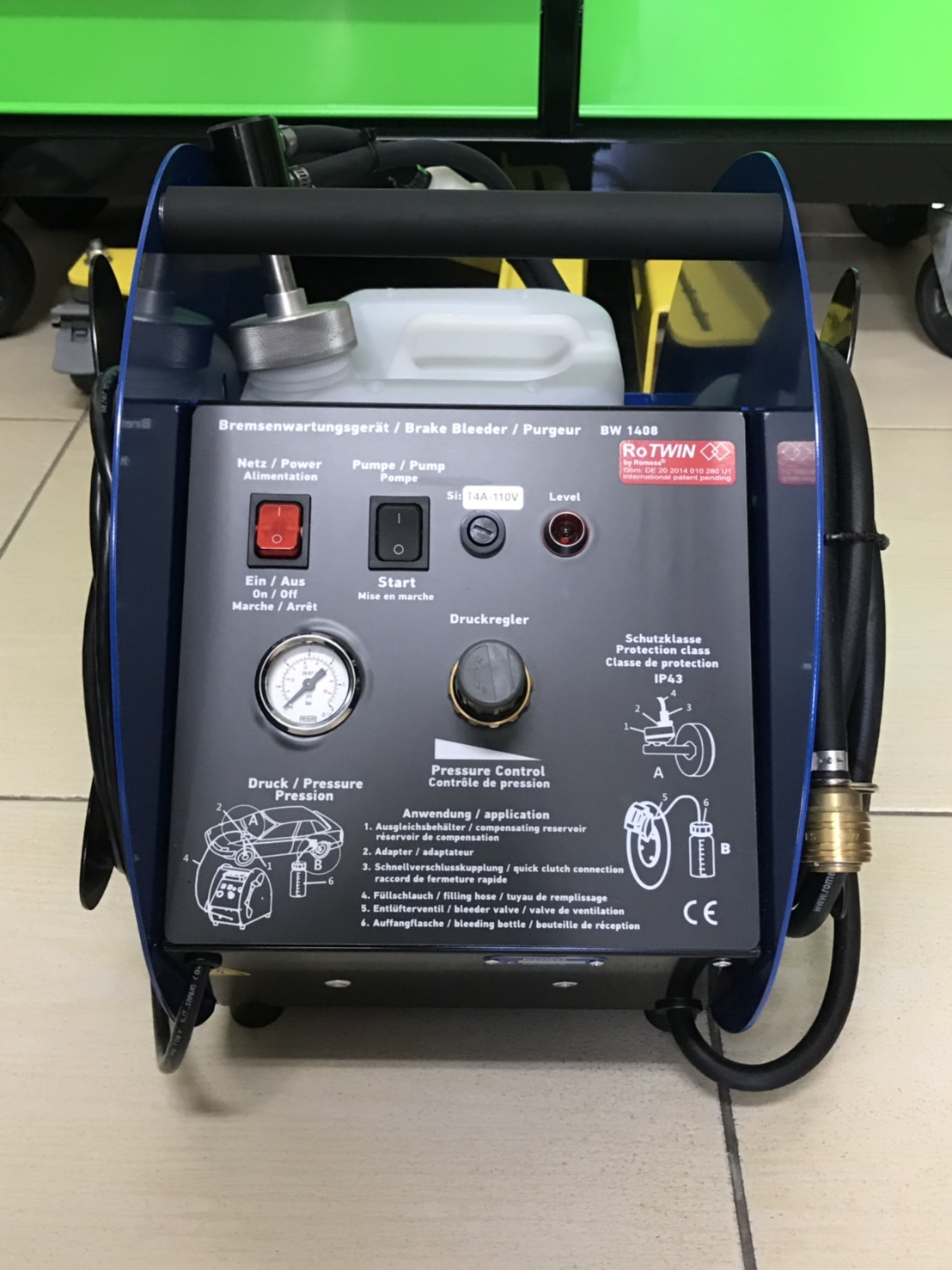 德國ROMESS汽車煞車油交換機 三起國際貿易有限公司